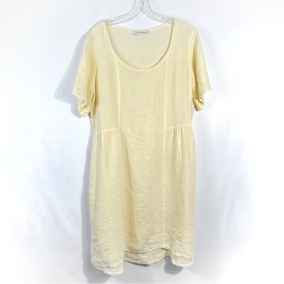 cut loose | Dresses | Cut Loose Light Pastel Yellow 0 Linen Babydoll ...
